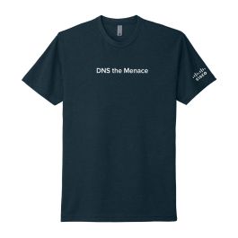 Cisco ThousandEyes DNS the Menace T-Shirt - Navy (Unisex)